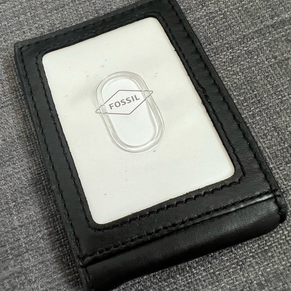 Fossil | Bags | Nwt Fossil Rfid Bifold Mini Wallet Id Card Holder ...